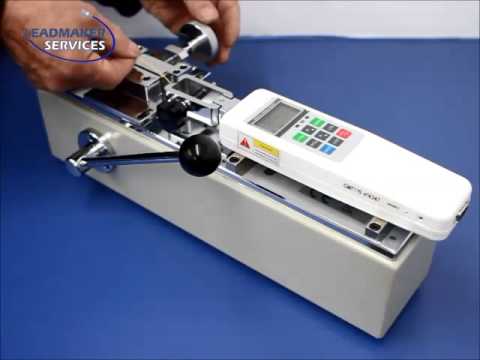 Video Demo of the CMT112 Manual Crimp Pull Tester