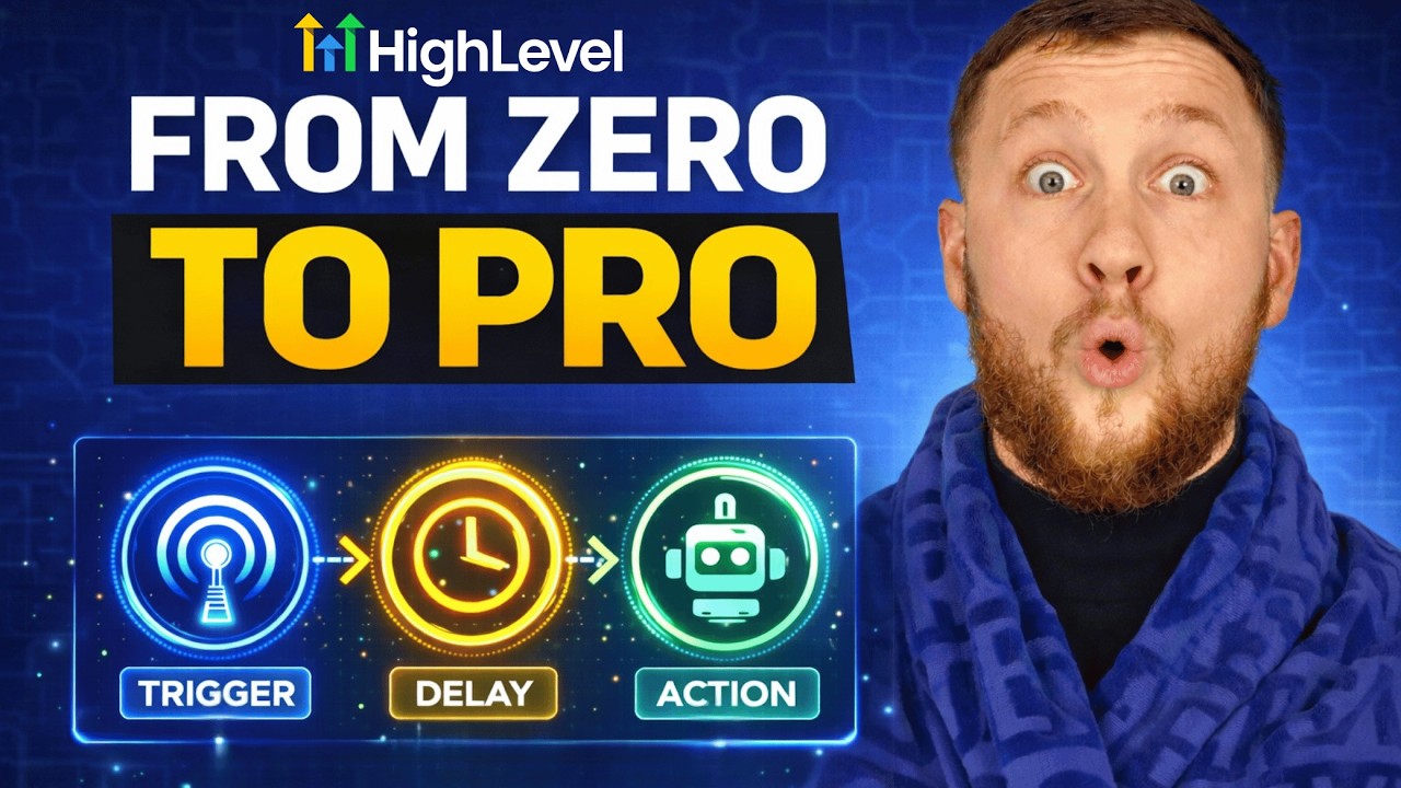 GoHighLevel Workflows Tutorial 2026 (Beginner to Advanced)