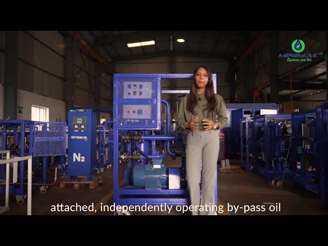 Oil Filtration Machine - 20Bar High Vacuum Oil Purifier Manufacturer ...