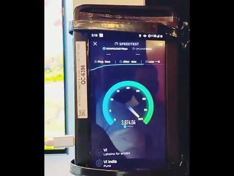 Vi 5G speed test on mmwave 5g 3.9Gbps #Vi5g #mmwave5G