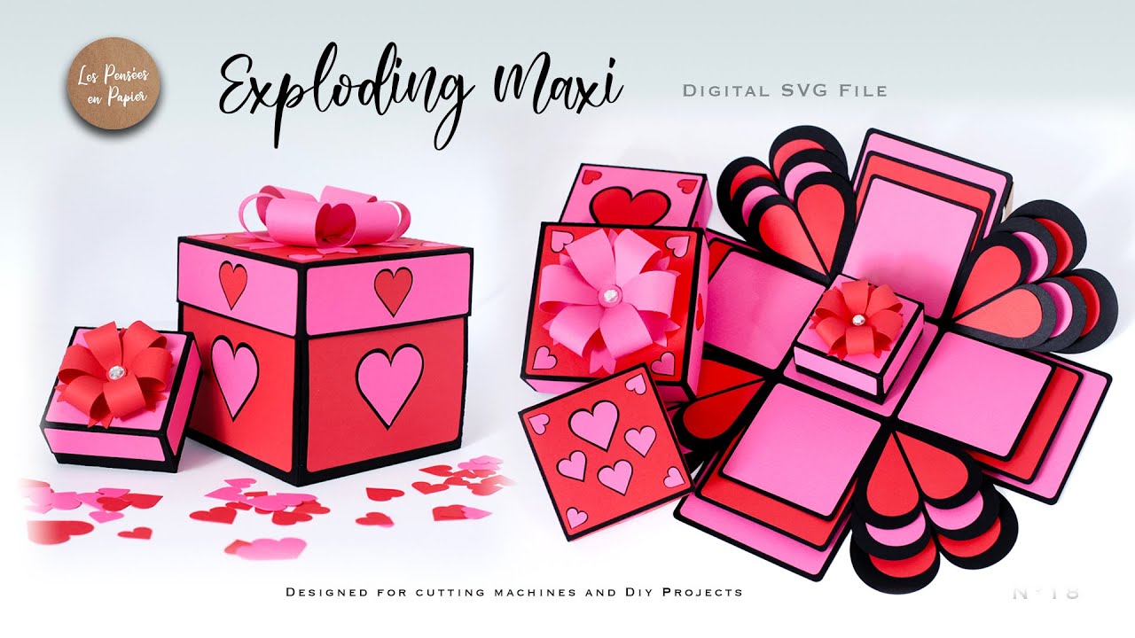 SVG PROJECT EXPLODING MAXI ASSEMBLY TUTORIAL | LPP | N18.