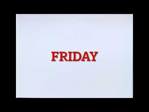 Days Of The Week (Translating In English To Spanish)