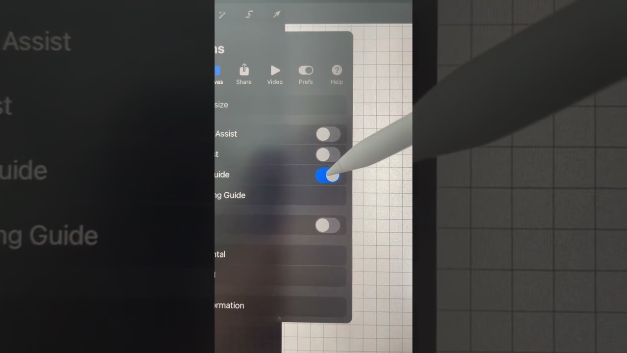 How to do symmetry on procreate