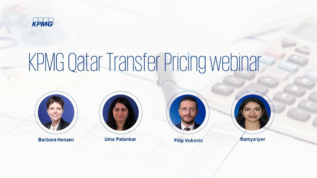 KPMG Transfer Pricing webinar