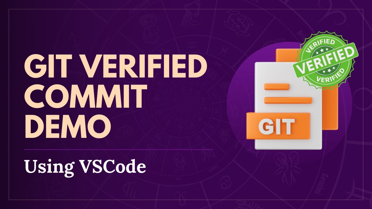 Git Verified Commit With VSCode