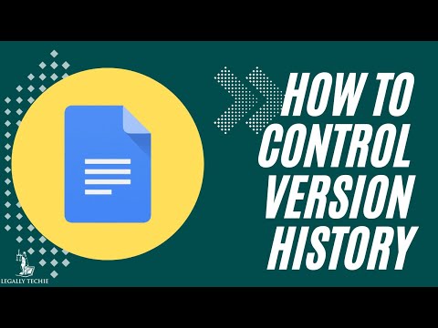 Google Docs for Law Firms | How to Control Version History