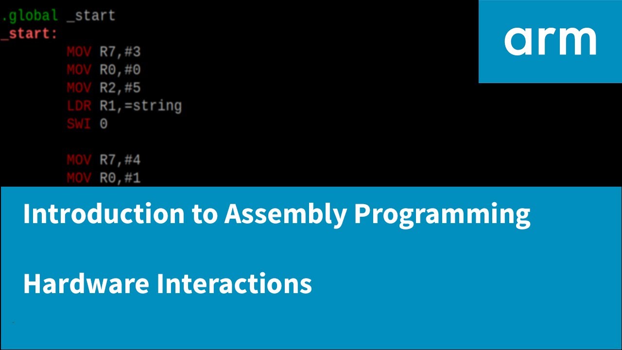Introduction to Assembly Programming with ARM - Hardware Interactions