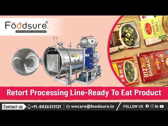 Retort Processing Plant - Ready to Eat Plant Manufacturer from New Delhi