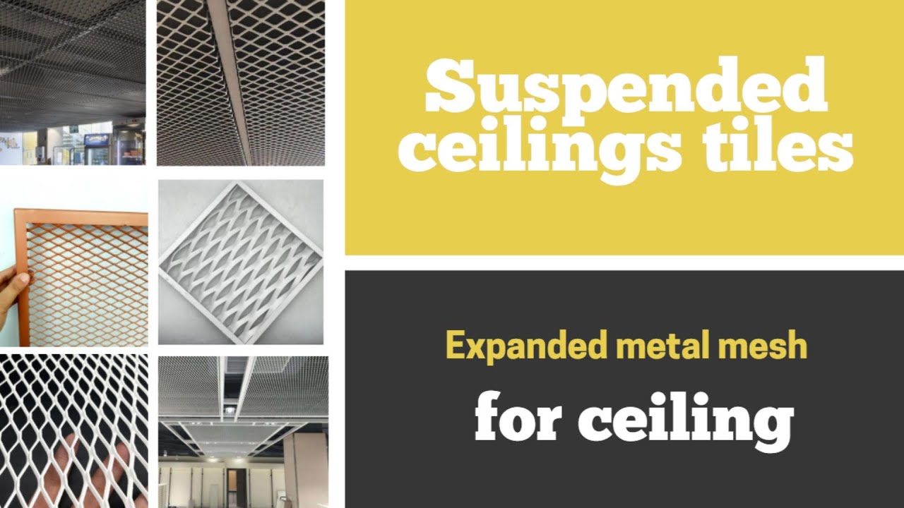 Aluminum Expanded Metal Mesh Ceiling