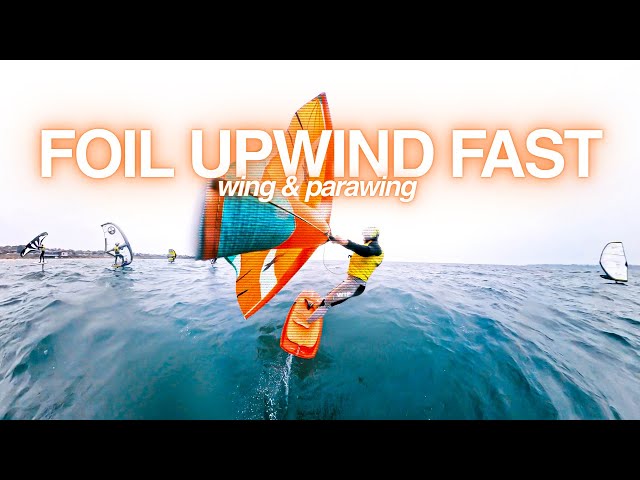 Mastering the Art of Going Upwind Fast in Wing Foiling: Essential ...