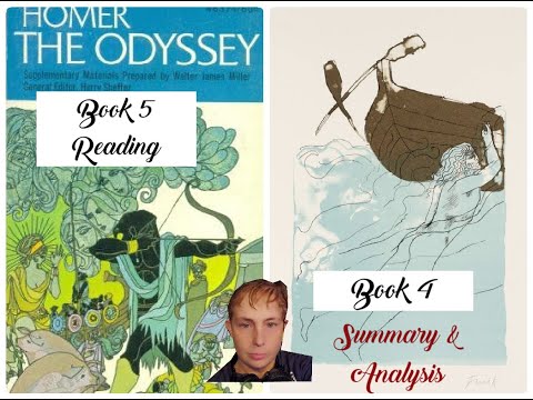 Homer The Odyssey Book 4 Summary & Analysis Book 5 Reading