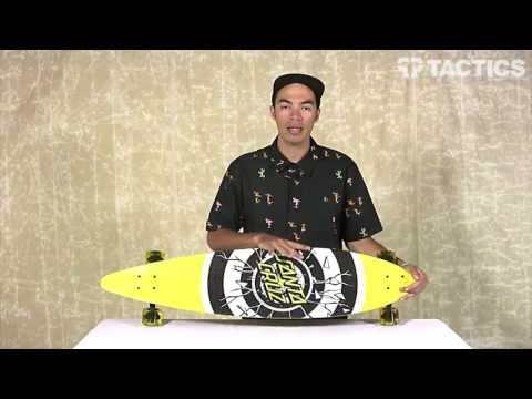 Santa Cruz Rob Face Pintail Cruzer 43 5" Complete Review - Tactics.com