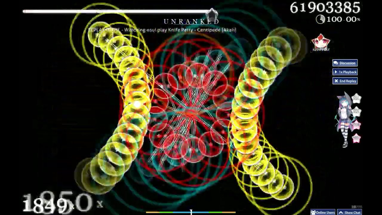 Osu! - Knife Party - Centipede [THE Impossible Map]