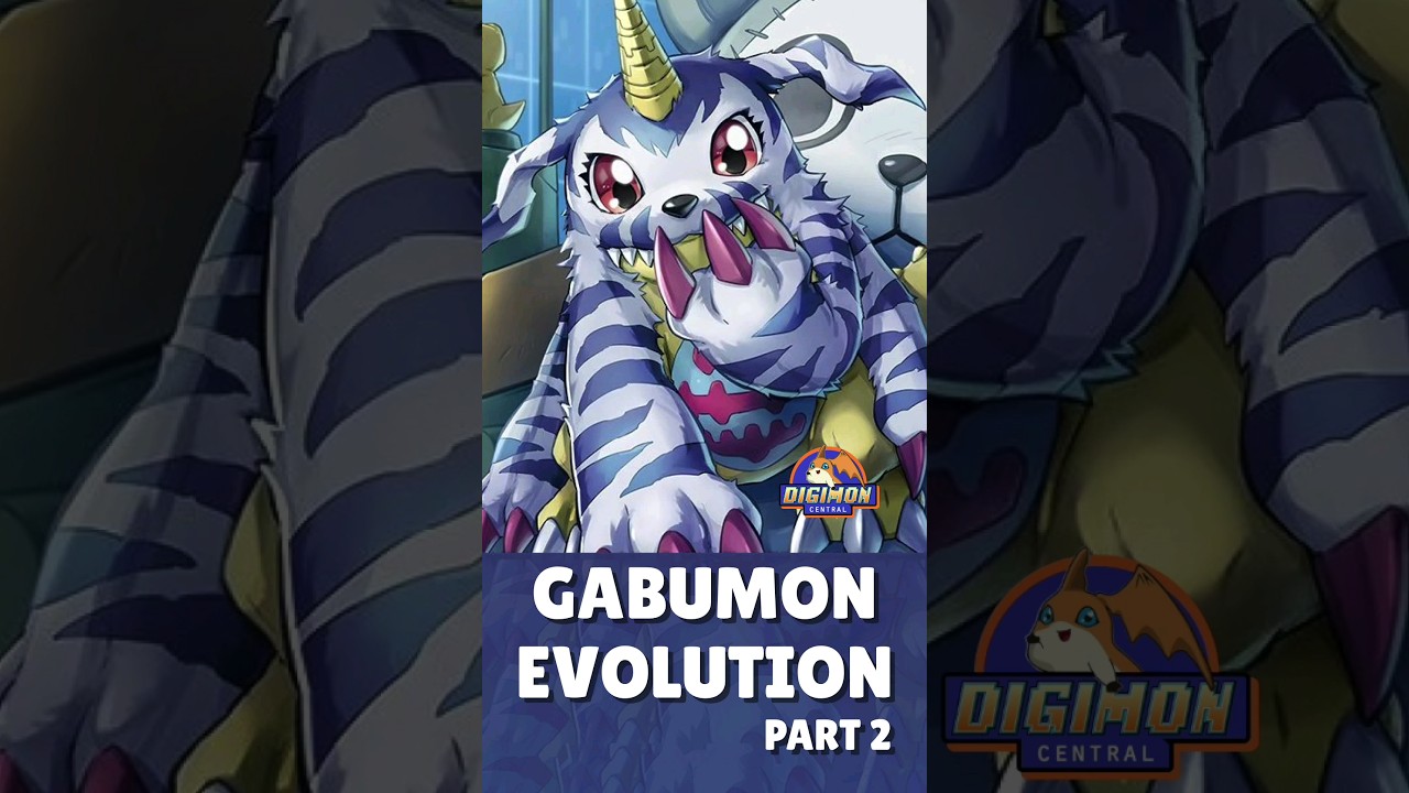 Gabumon Evolution Line Part 2 #Shorts