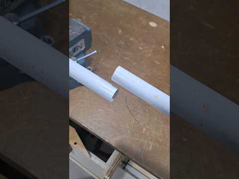 Incredible Tricks of How to Joined PVC Pipes of The Same Size #tutorial #tips #ideas #shorts #diy