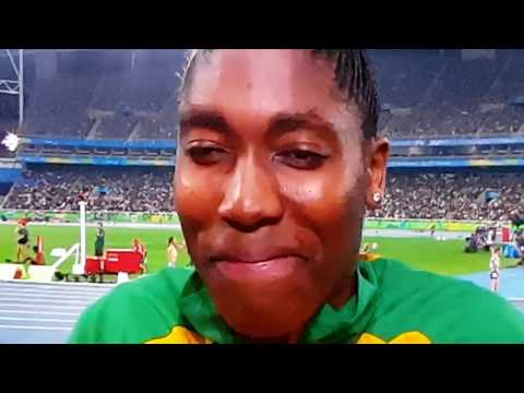 Caster semenya, man or woman? Deep voice