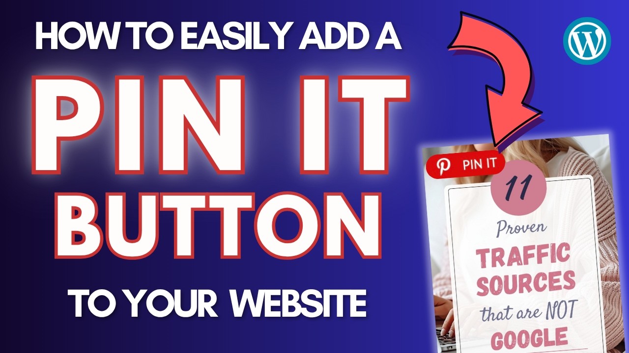 The Easiest Way to Add a Pin It Button in WordPress (Super Easy!)