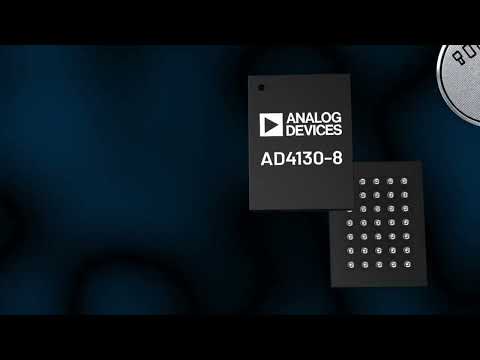 AD4130-8: 32 μA, 24 - Bit Sigma-Delta ADC with Integrated PGA and FIFO