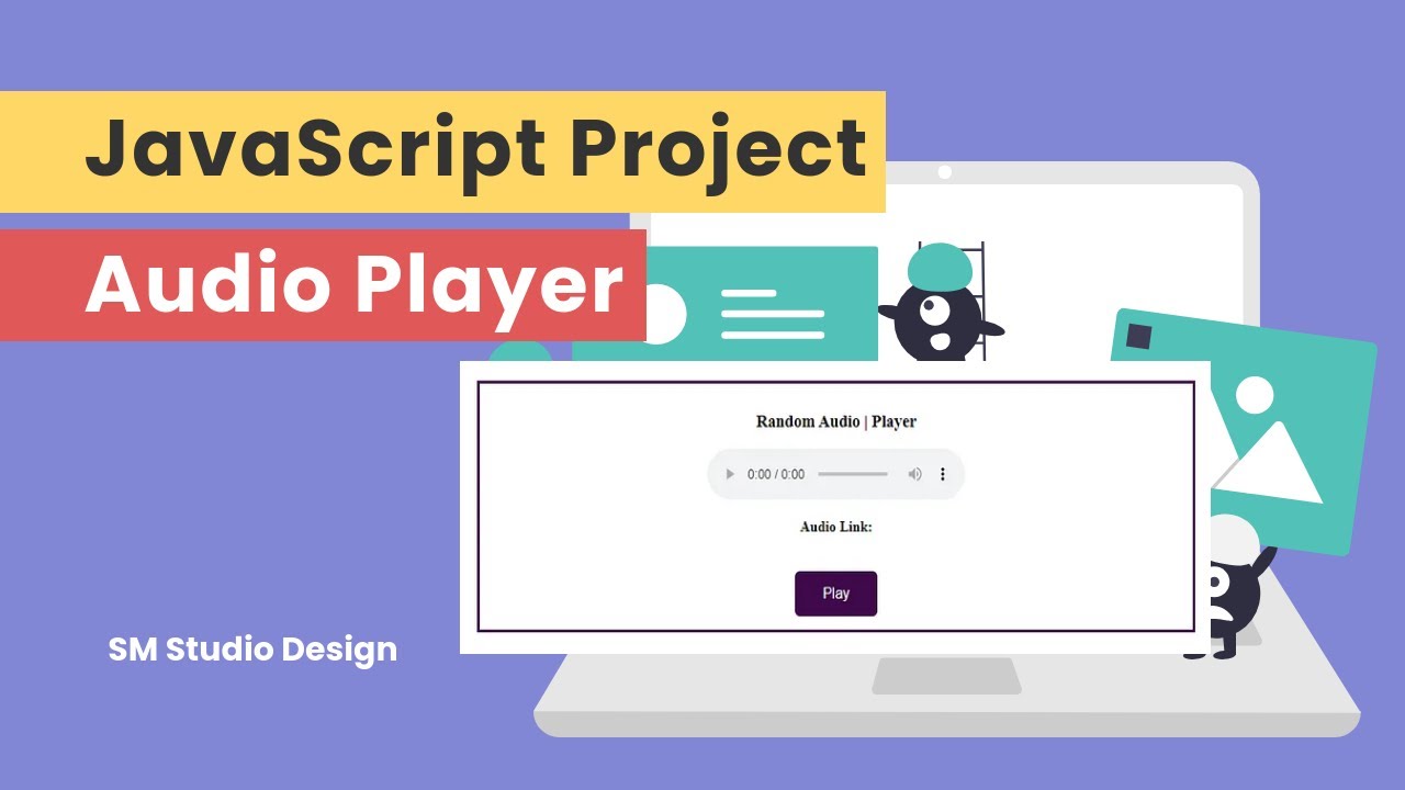 JavaScript Project | Audio Player Application | For Beginners