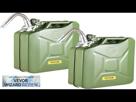 VEVOR Jerry Fuel Can 5.3 Gallon / 20 L Portable Jerry Gas Review