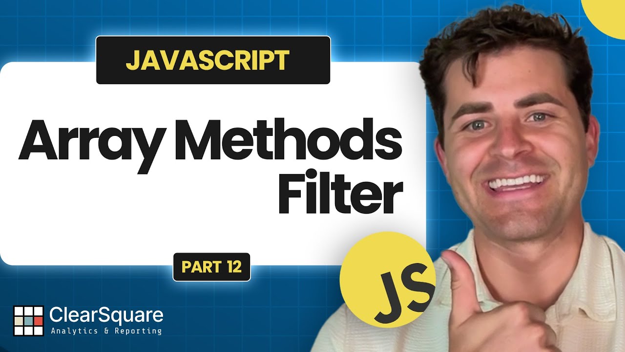 Javascript 12 | Array Methods Filter
