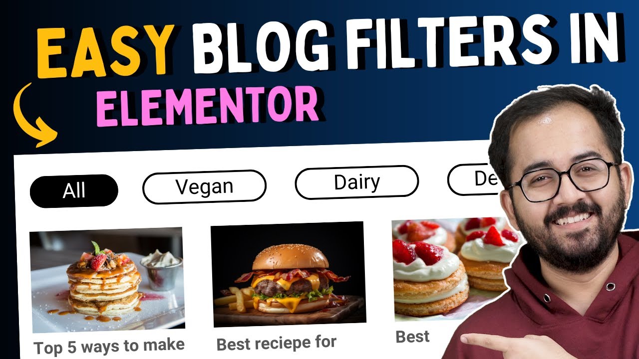Elementor's AMAZING Blog Filters without Plugins/Code