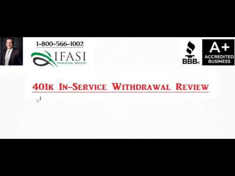 401k In Service Withdrawal - 401k In Service Withdrawals