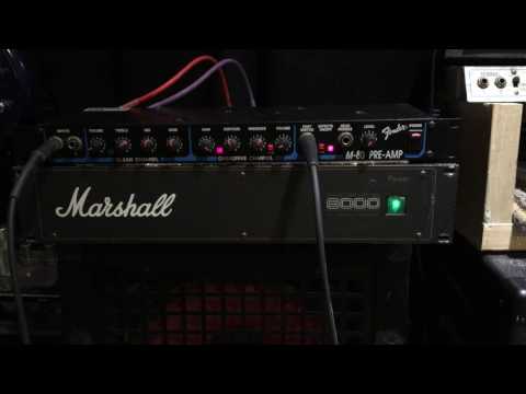 Fender M-80 Preamp USA rack unit Serviced & Ready VIDEO | Reverb