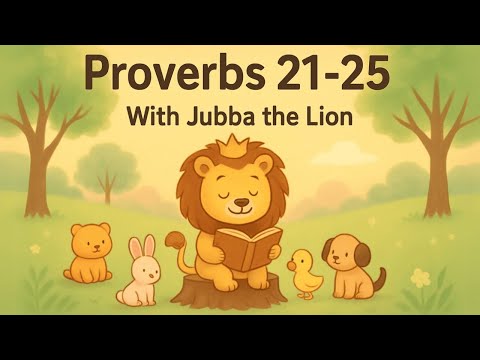 Jubba Reads Proverbs 21–25 | Gentle Bible Songs for Kids | Christian Wisdom Stories