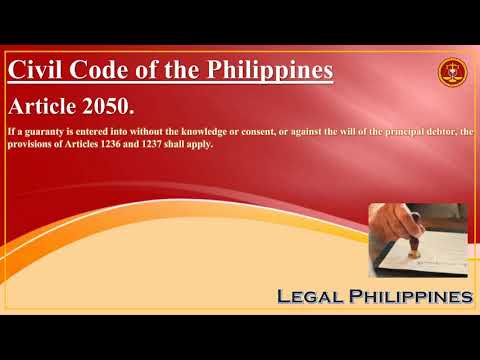 Civil Code of the Philippines, Article 2050