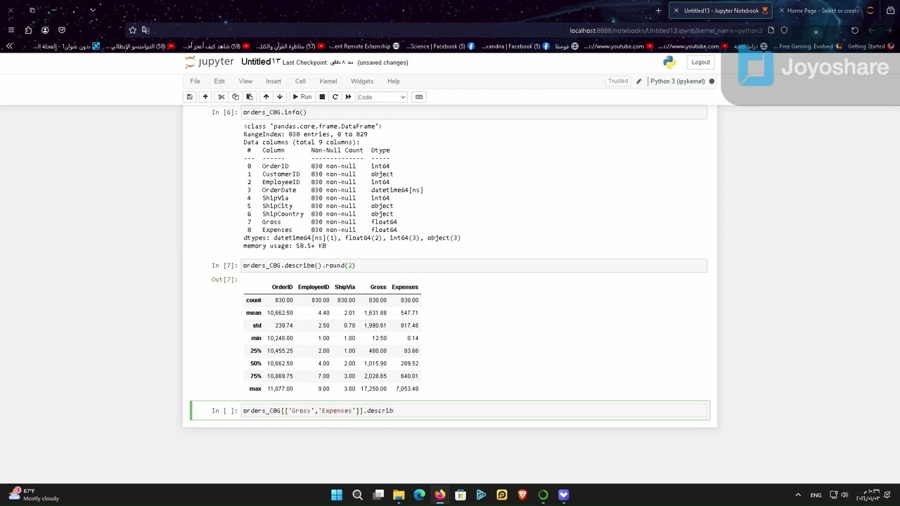 Data Analysis Using Python: A Comprehensive Guide to Data Analysis P1