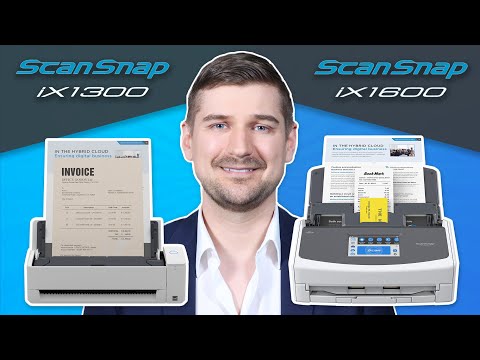 ✅ ScanSnap iX1600 vs. ✅ ScanSnap iX1300 - Desktop Scanner Comparison