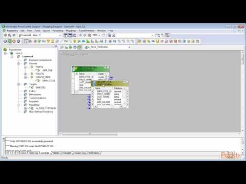 Getting Started with Informatica : Creating a New Mapping | packtpub.com