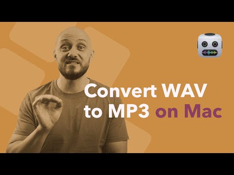 Convert WAV to MP3 on Mac