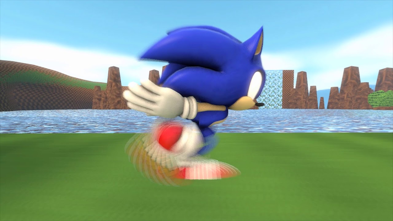 (SFM) Modern Sonic Run Cycle Test
