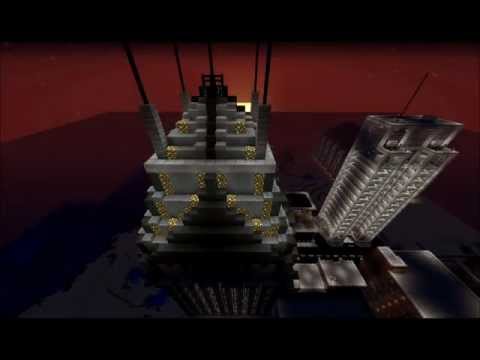 Creeper Tower and city Minecraft Map