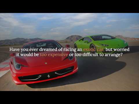 Exotic Car Driving Experience Package Las Vegas - Drive your Dream Car at Las Vegas Motor Speedway