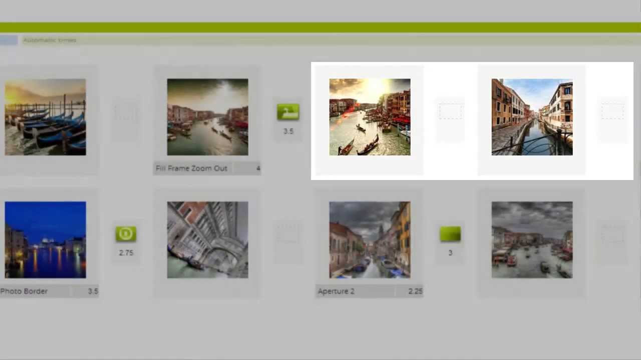 Setting Custom Timing for ProShow Web Slideshows