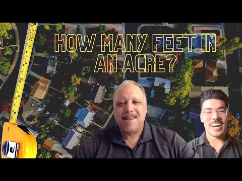 How Many Feet are in an Acre?