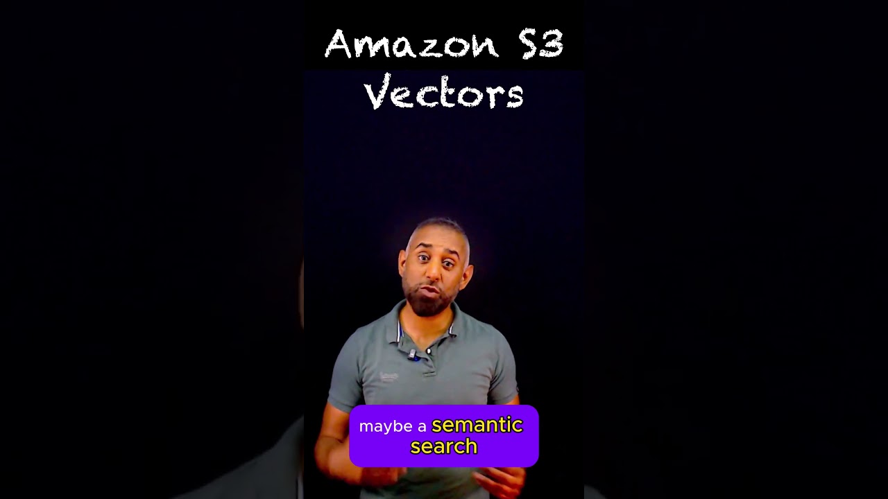 NEW!! Amazon S3 Vectors - Vector Storage