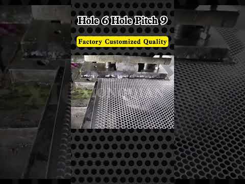 manufacture factory price decorative stainless steel aluminum perforated metal sheet for wholesale