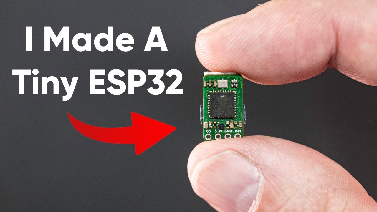 I Made A Tiny ESP32
