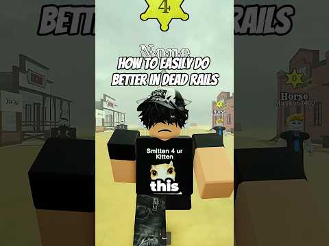 This is the best way to win and get better at dead rails. #fyp #robloxfyp #roblox #deadrails