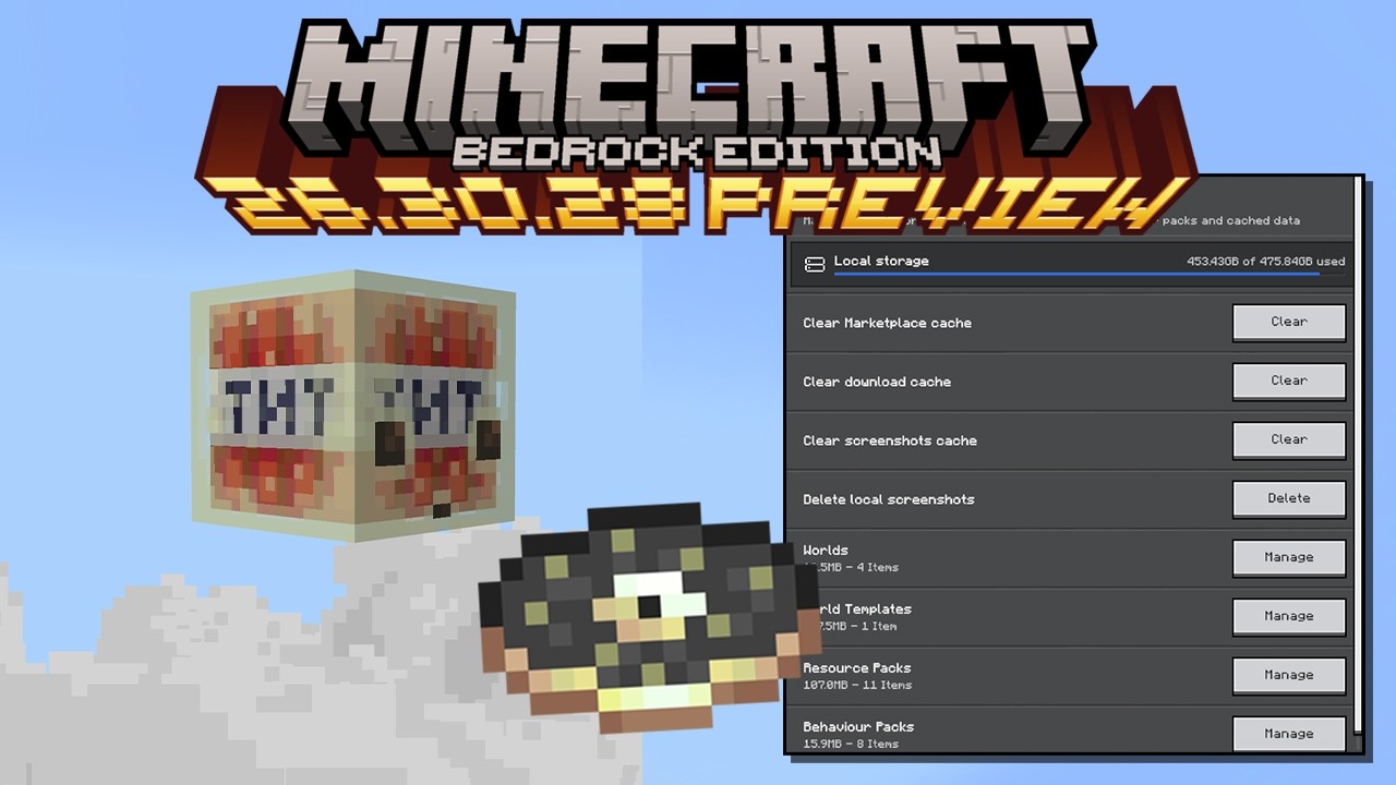 6 NEW MUSIC TRACKS, UI CHANGES & MORE! - Minecraft Preview 26.30.28
