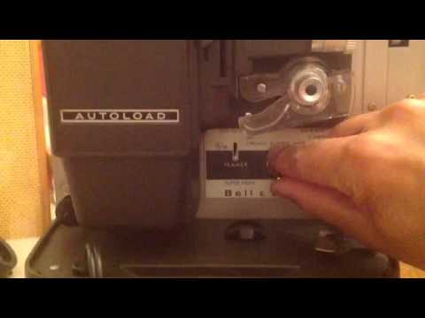How to use a Bell and Howell 346A Super 8 Projector
