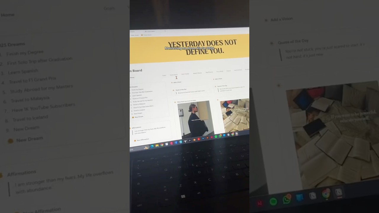 This Vision Board Changed My 2026 Goals!