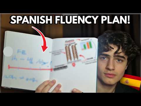 My Full Spanish Study Plan to get FLUENT IN SPANISH in 2025!
