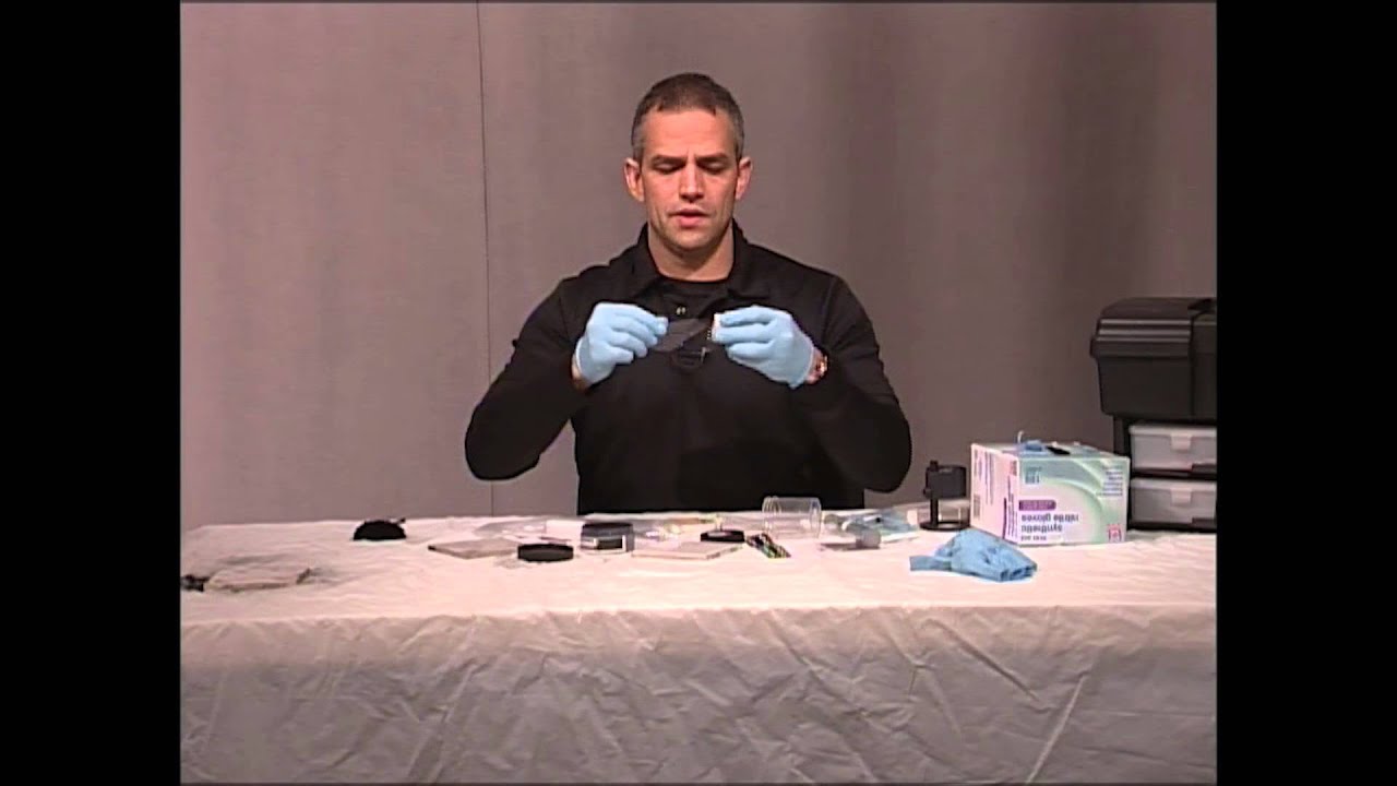 Forensic Education Basic Fingerprint Lifting