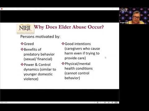 Disrespect: Elder Abuse, Financial Exploitation, & COVID-19