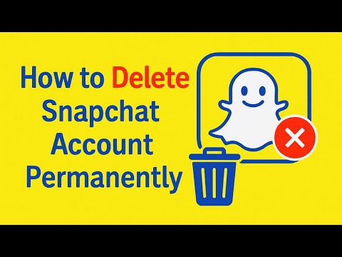 How to delete Snapchat account permanently 2025|Delete Snapchat account#appsurge #snapchat #account